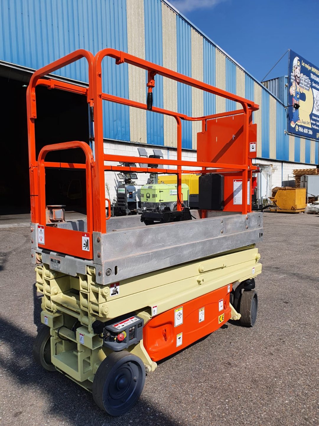 JLG 1930ES Regaplat JLG 1930ES Regaplat